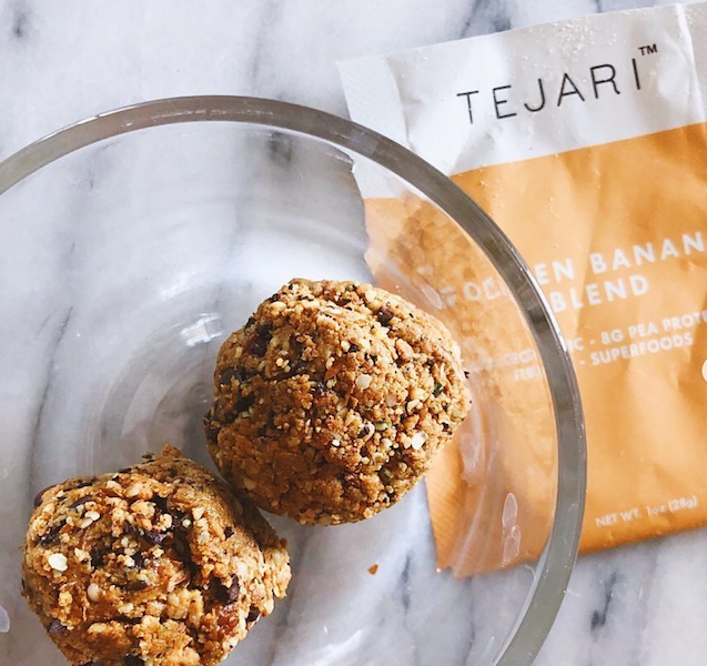 Vegan Protein Balls (No Dates) – Tejari and Co