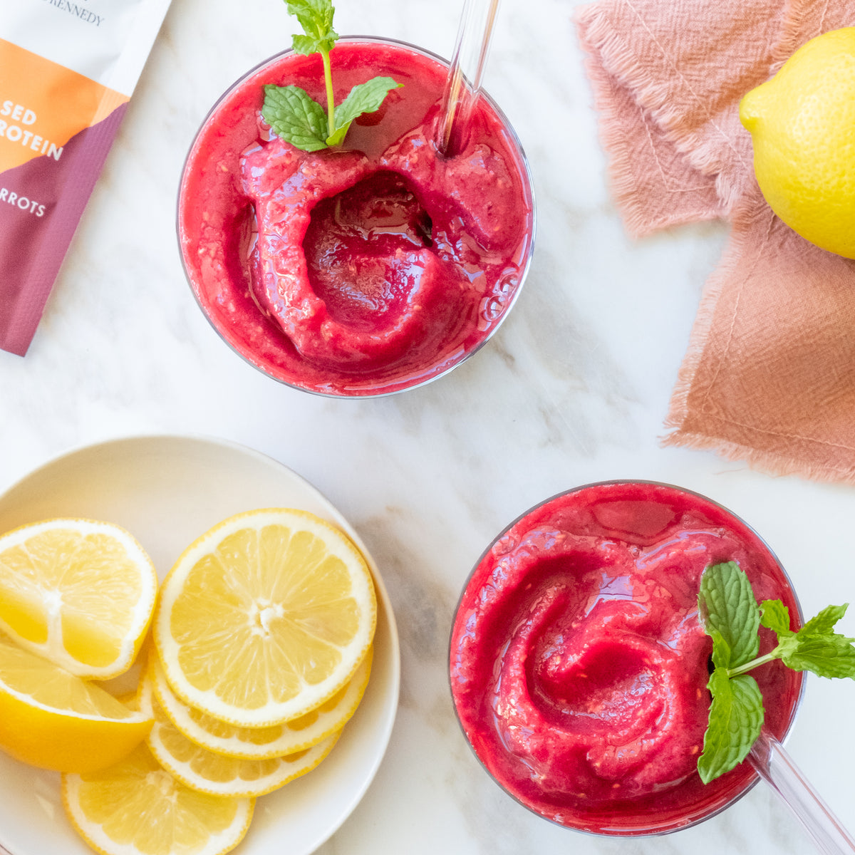 Raspberry Lemonade Slushie Recipe – Tejari and Co